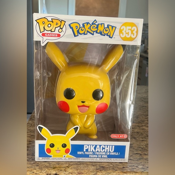 Funko | Toys | Funko Figure 28 Pikachu 353 Pop Games Pokemon Nintendo ...